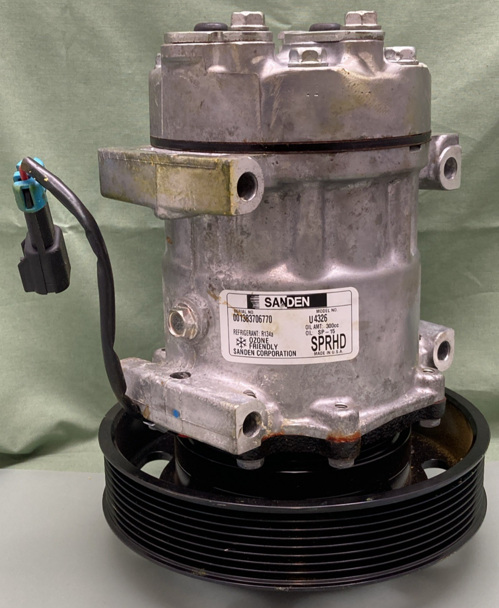 New Genuine Sanden U4326 AC Compressor – Merica Truck Parts