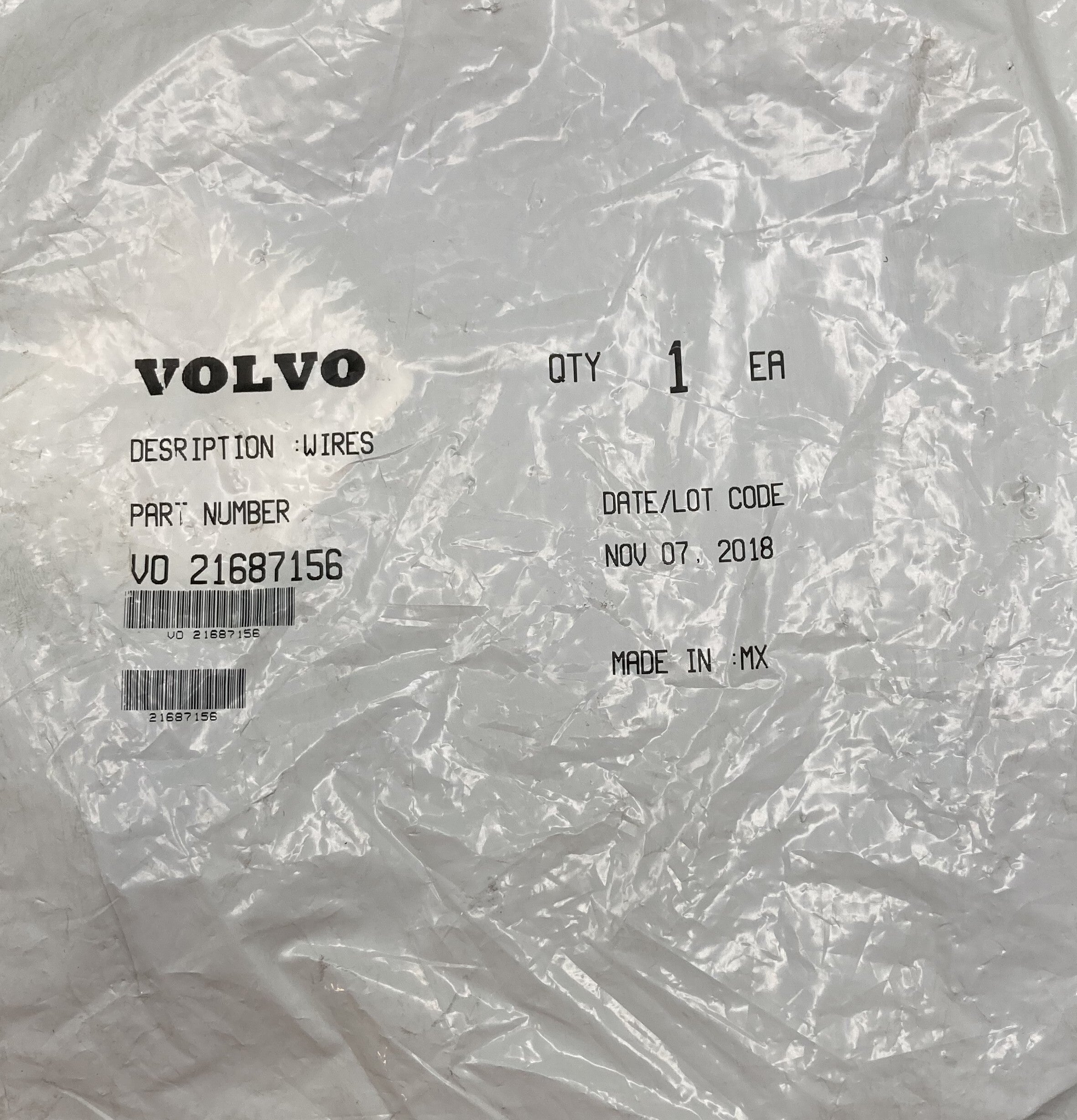 New Genuine Volvo 21687156 Multi-Purpose Wire Cable – Merica Truck Parts