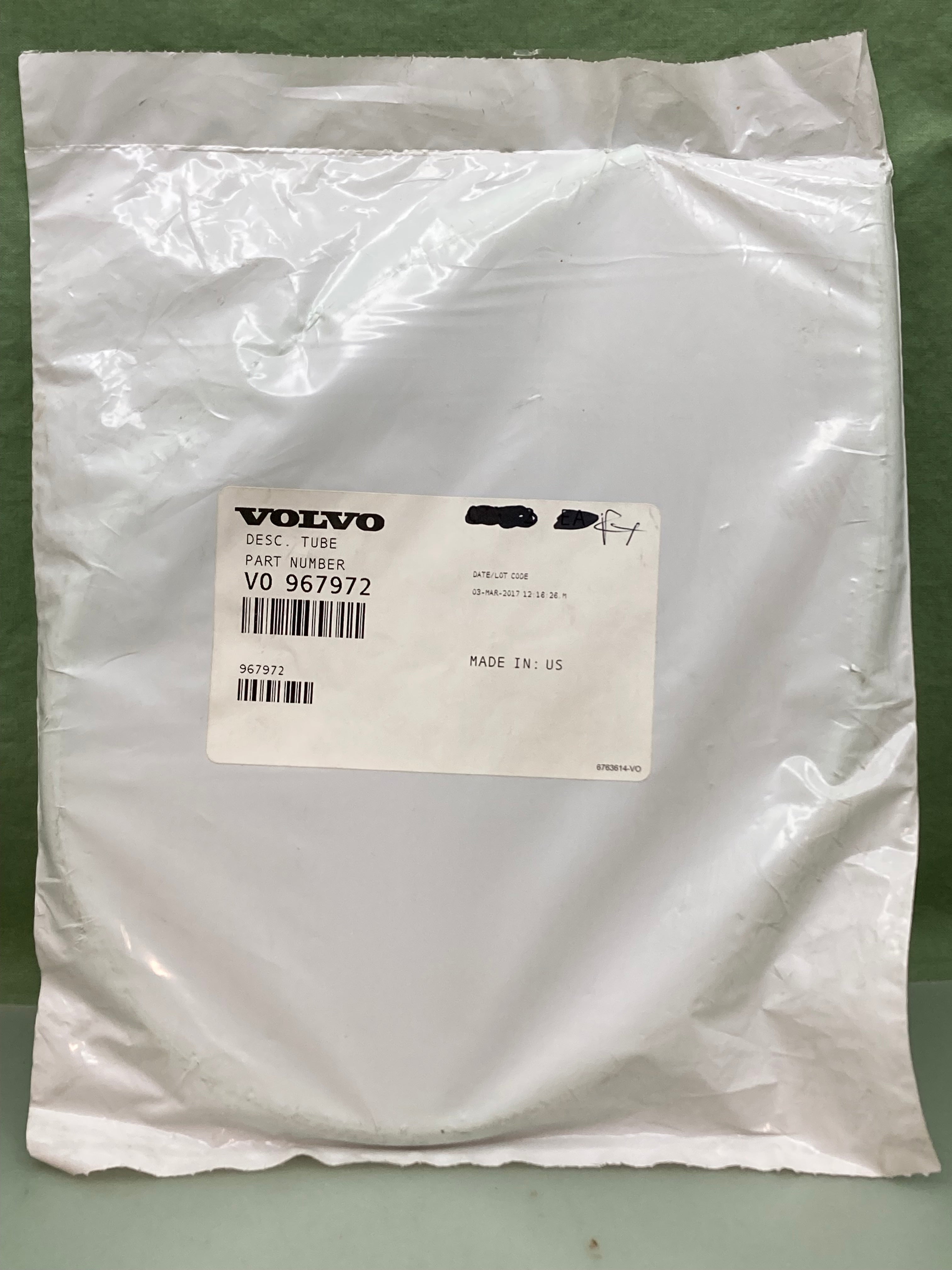 New Genuine Volvo 967972 TUBE – Merica Truck Parts